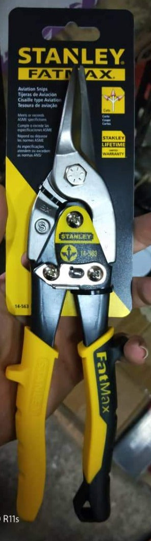 Stanley FatMax 10" Straight Cut Aviation Snips | Model : 14-563 (STY14