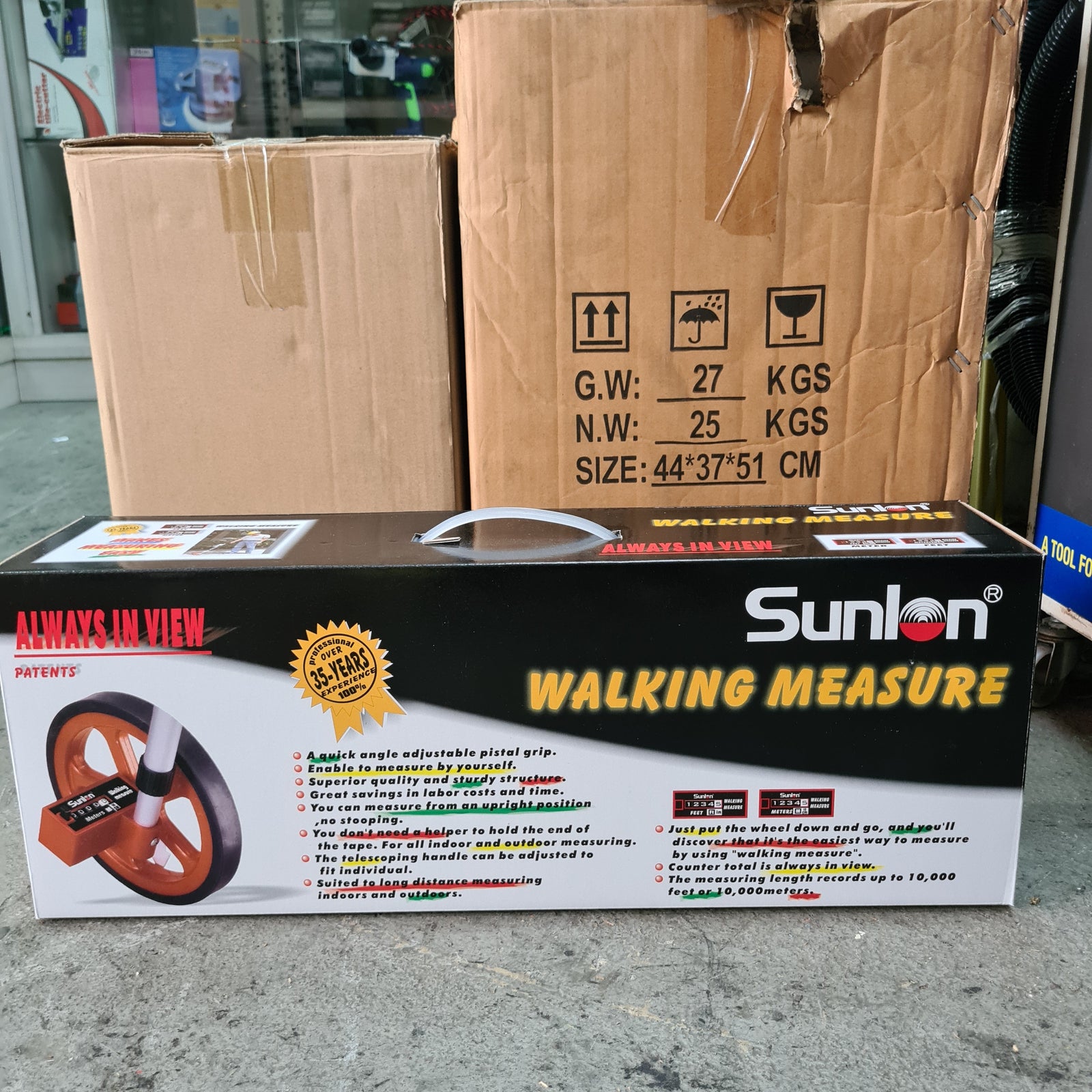 Sunlon Walking Measure Mw190 10M | Model : WM1-SMW190