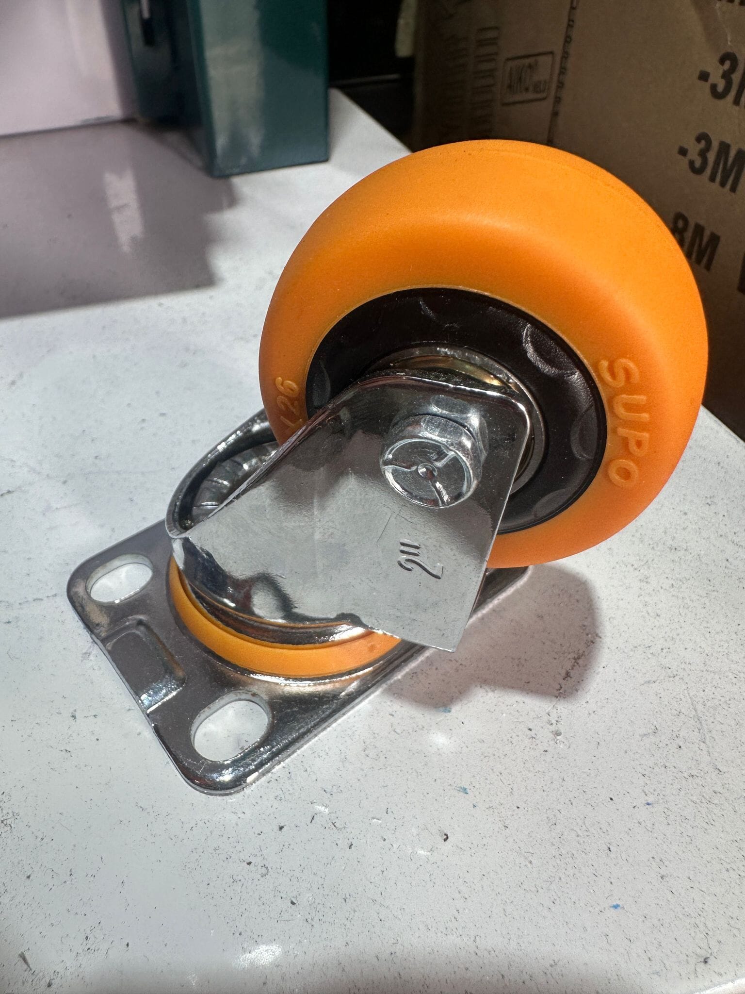 Supo Orange Wheel 2" - 8"| Model : C- | Type : Swivel , Brake or Rigid