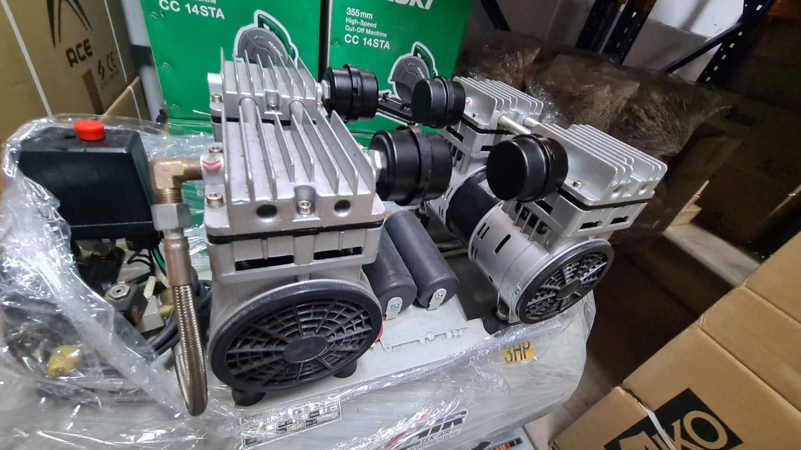 Tek Air 3Hp & 230V Oil-Less Silent | Model : TEK700A2-60