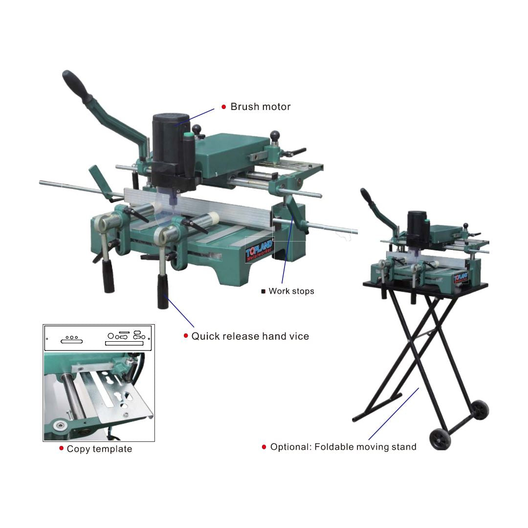 Topline Aluminium Copy Router Machine 230V 50HZ | Model : ACR260