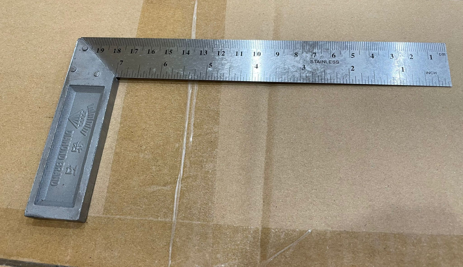 Try Square L-Scale Ruler 6"/8"/10"/12" | Model : TRY-