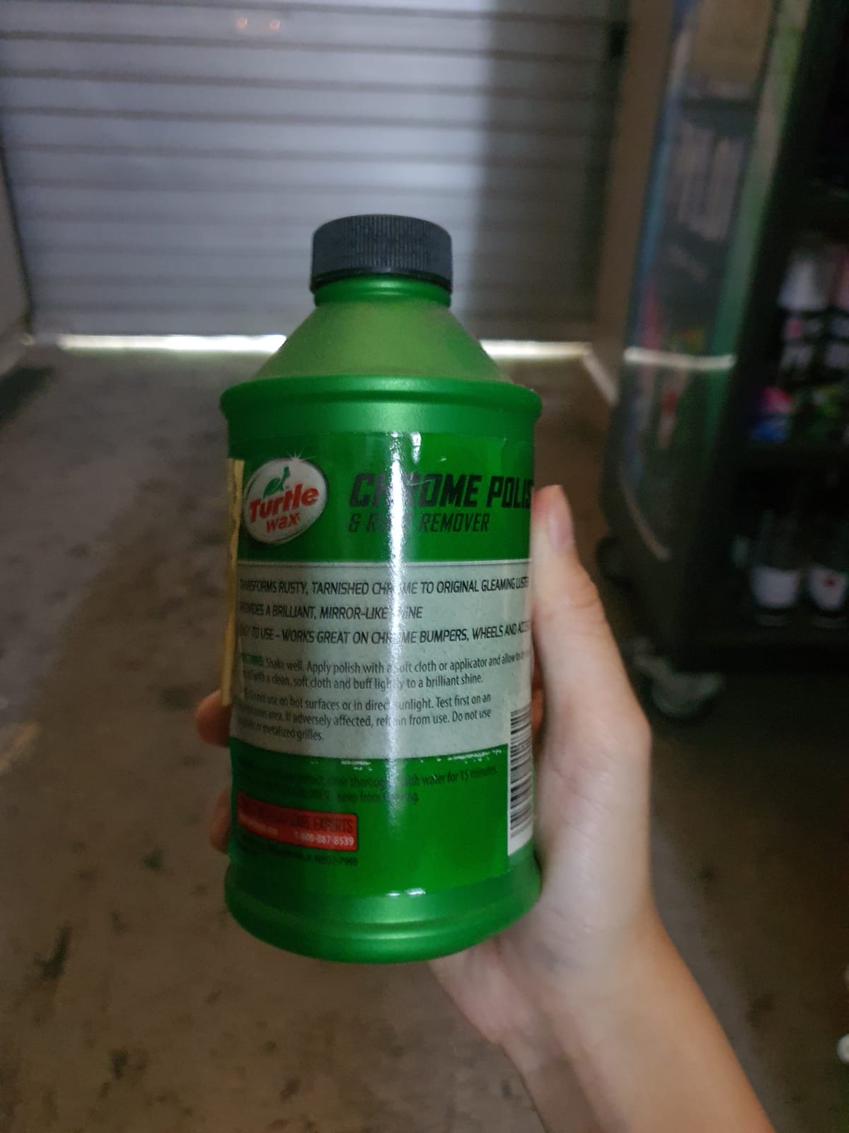 Turtle Wax Chrome Polish & Rust Remover 12OZ | WAX-TCP