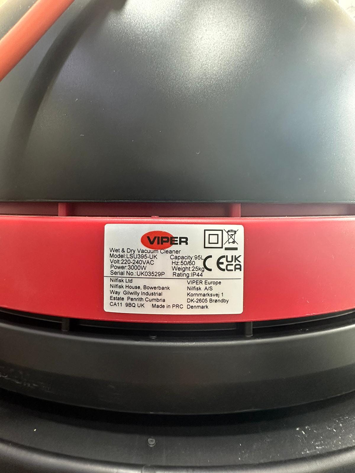 Viper Three-Motor Professional Wet & Dry Vacuum Cleaner With High Suct