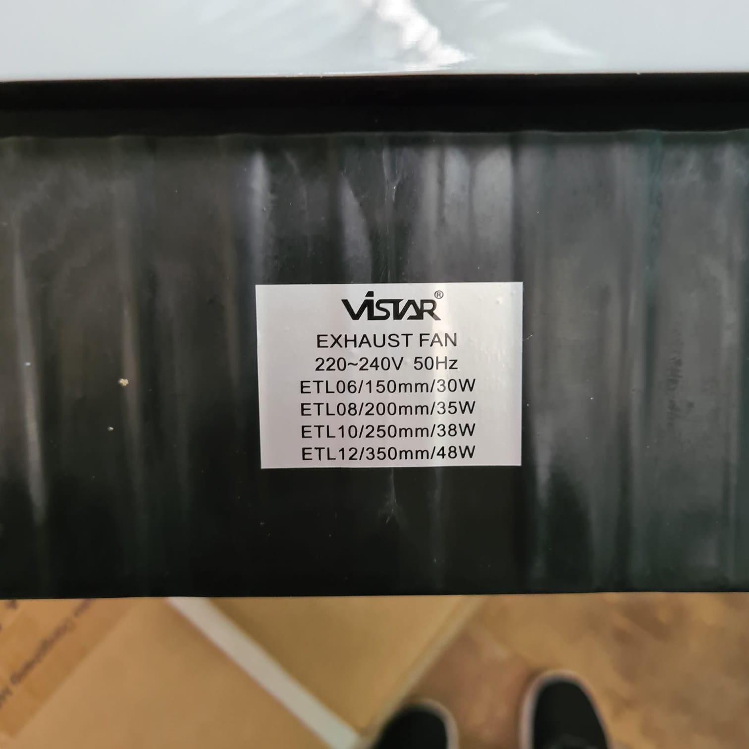 Vistar Exhaust Fan | Model : FAN-V-EF