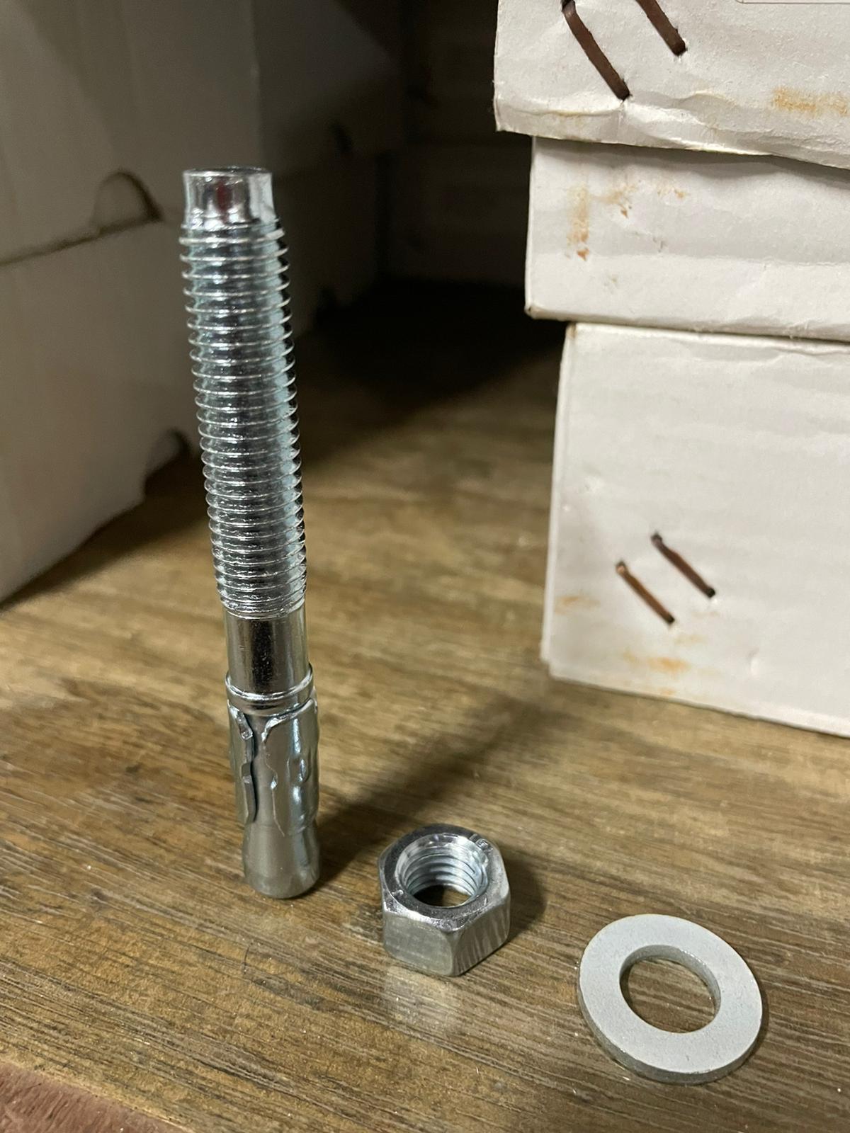 Wedge Anchor M12X100 (25Pc/Box,175Pc/Ctn) | Model : WA-A12100