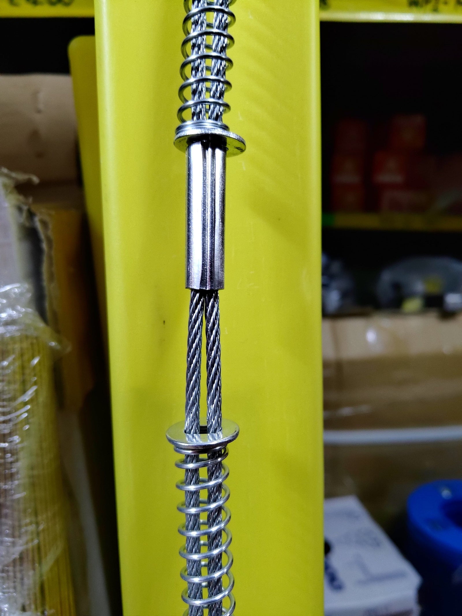 Wire Rope With Spring Air Coupling Arrestor | Model: WR-SPRING-