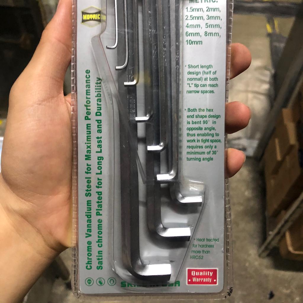 Wynn'S 9Pc 1.5-10Mm Long Z-Type Hex Key | Model : HK-W0583