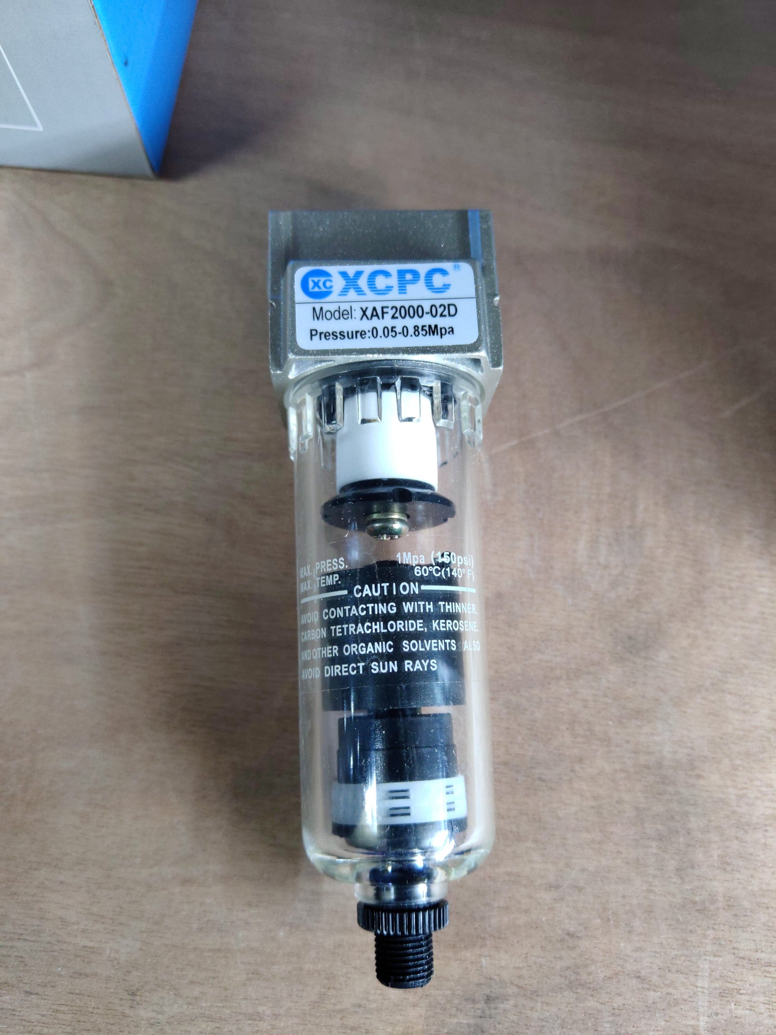 XCPC Air Filter Come With Auto Drain | Model: AF-XAF