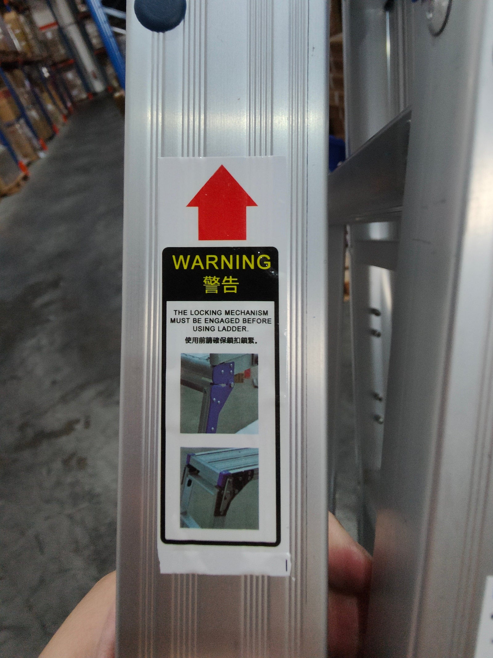 XG 2 Step Alum Platform Ladder (Height Adjustable Type) | Model : L-XG