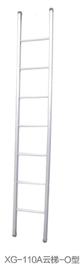 XG ALUMINIUM SINGLE POLE LADDER Model: XG110D, Steps(Feet) : 8', 10',